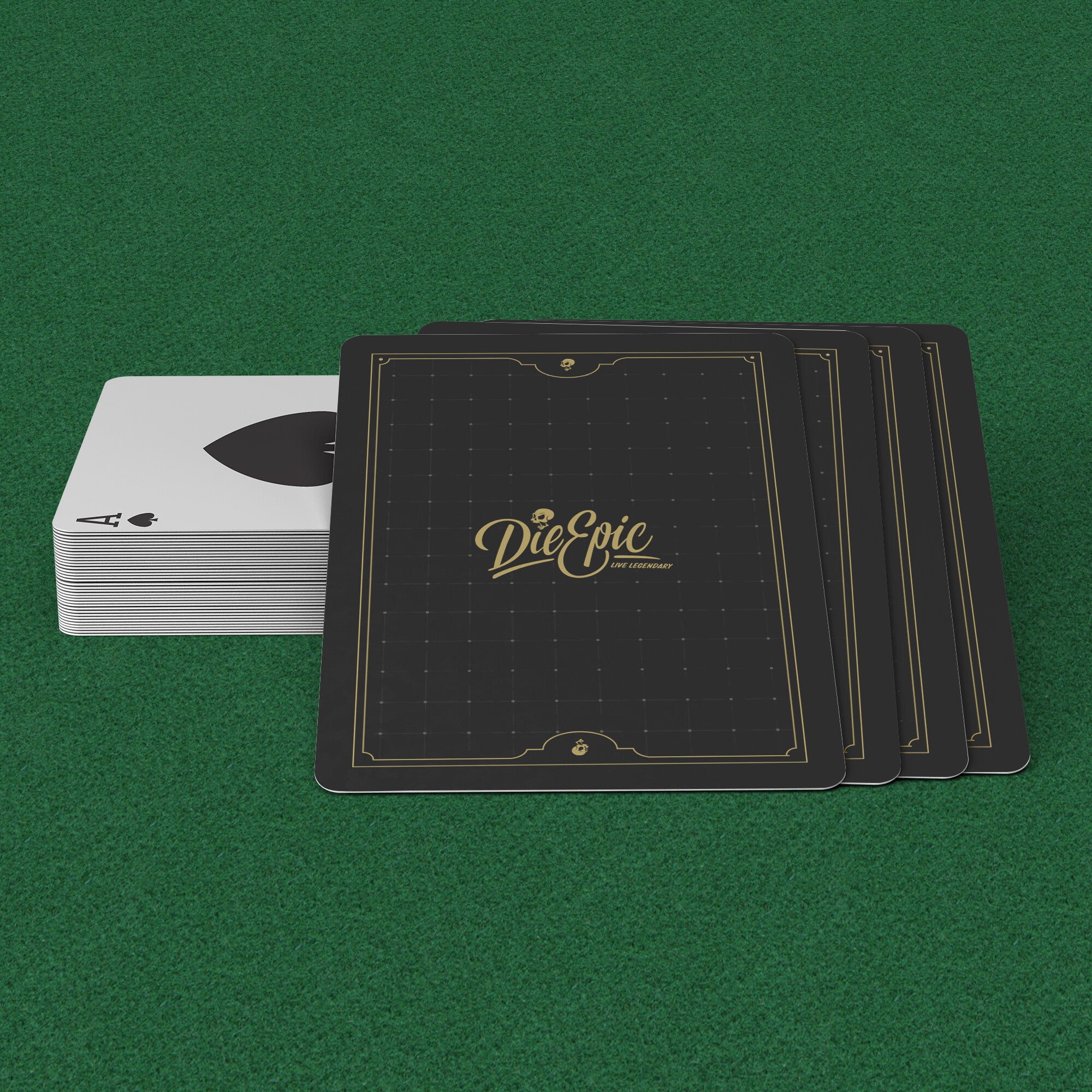 Die Epic Classic Playing Cards - Die Epic® Live Legendary Epic Clothing