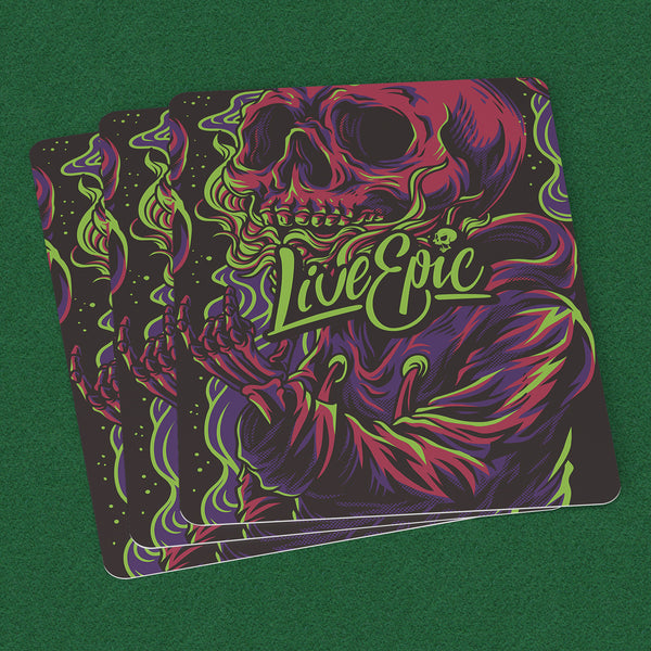 Live Epic Spooky Playing Cards - Die Epic® Live Legendary Epic Clothing